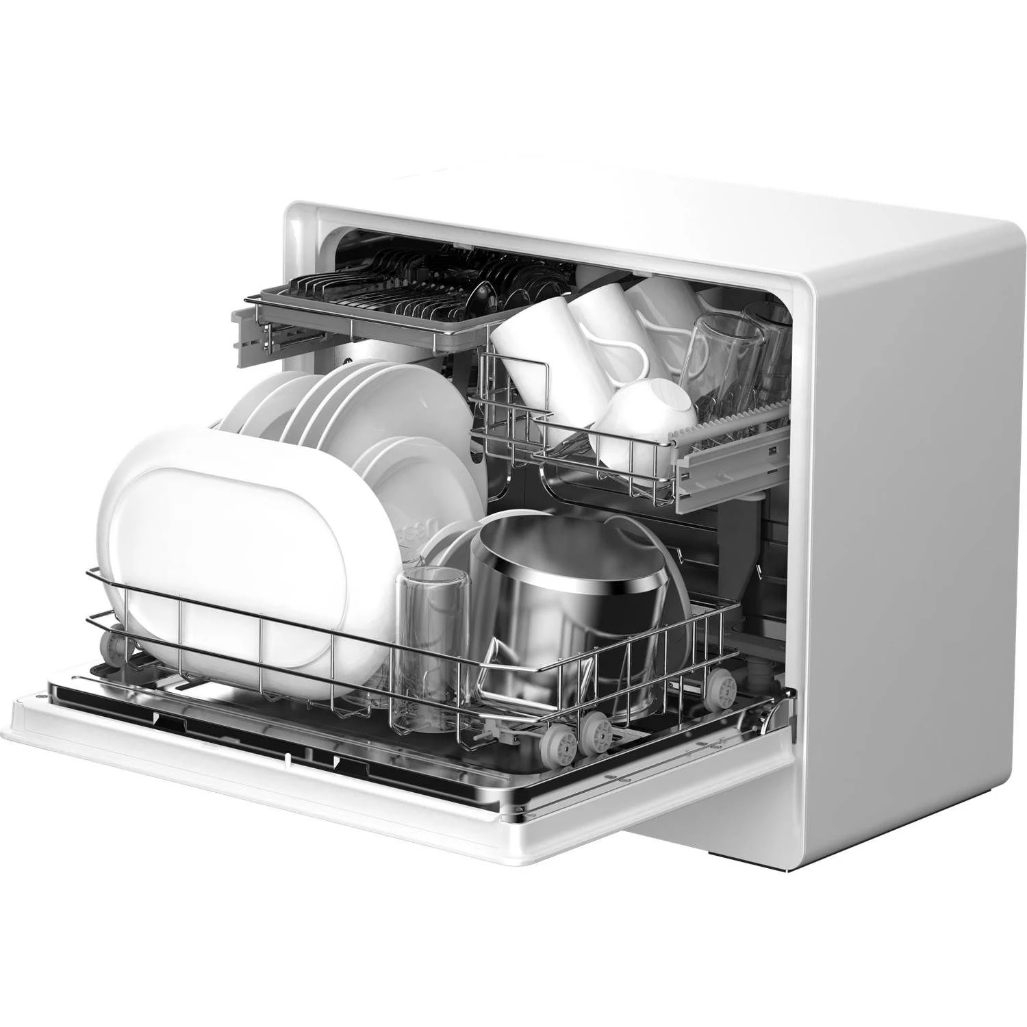 Spara tid och plats med en bänkdiskmaskin - Elvita